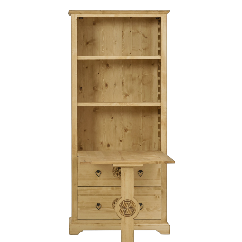 Table de Berger Sculptée en Pin Massif | meublespin.fr