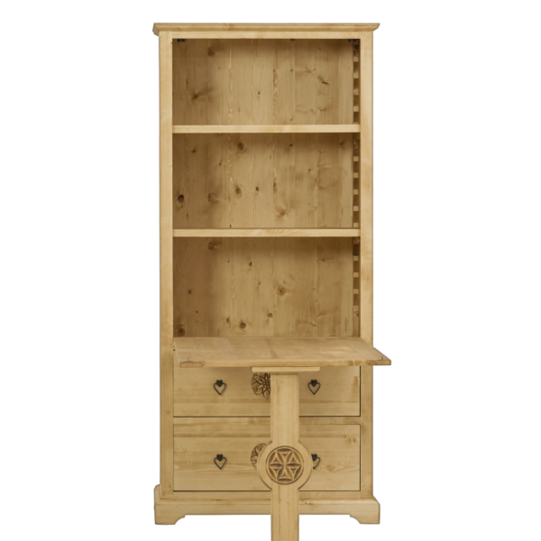 Table de Berger Sculptée en Pin Massif | meublespin.fr