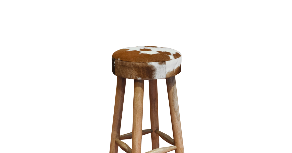 Tabouret Peau De Vache
